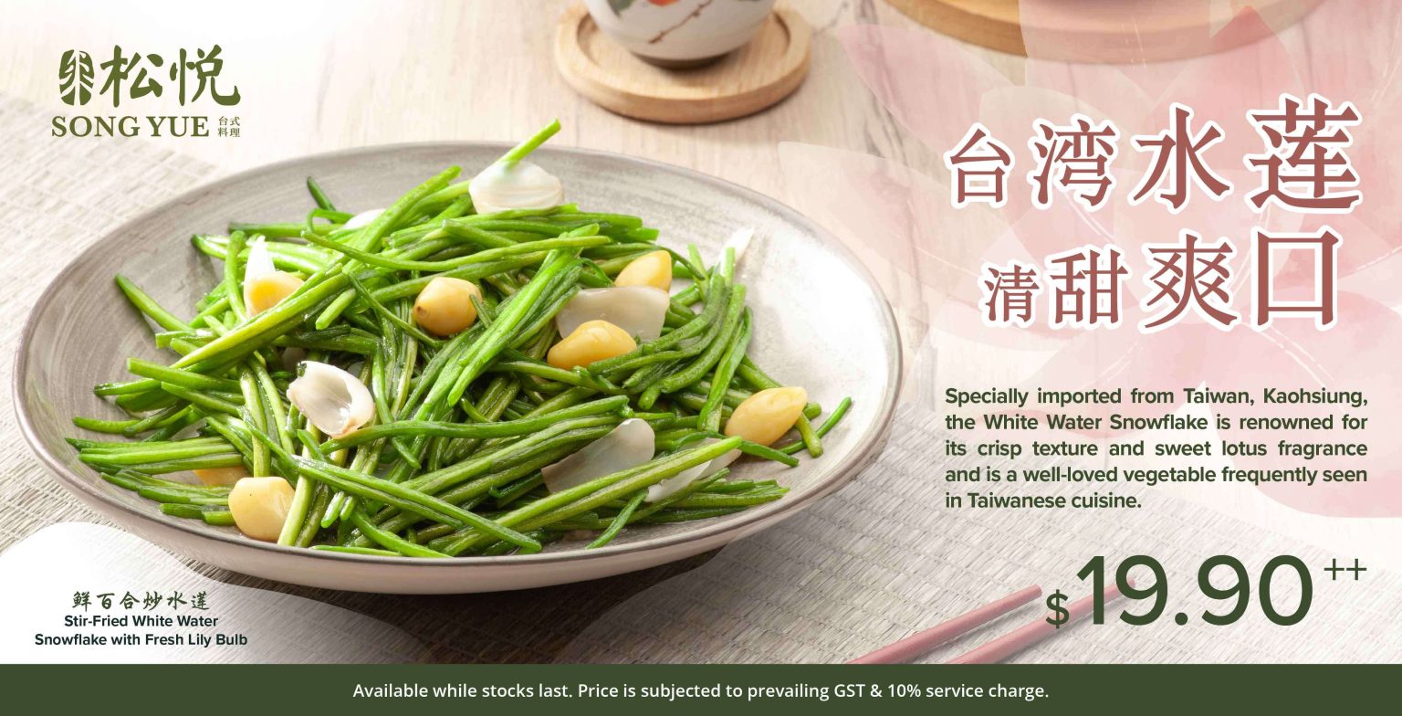 Promotions - Song Yue Taiwan Cuisine